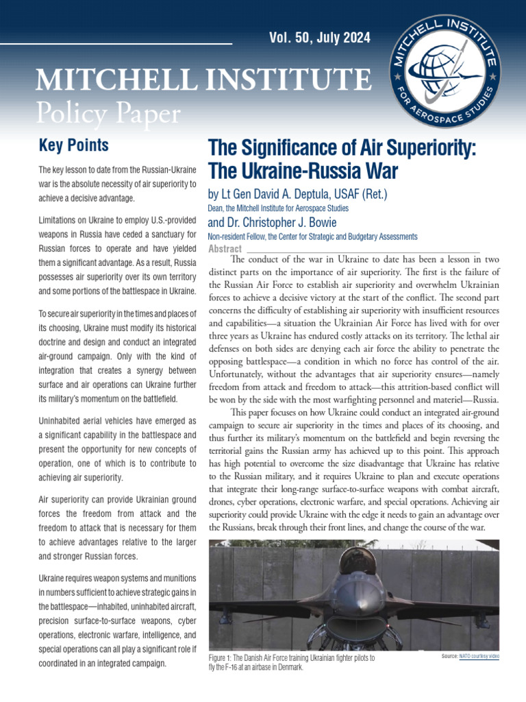 Ukraine_Control_of_the_-Air_Policy_Paper_50 | PDF | Unmanned Aerial ...