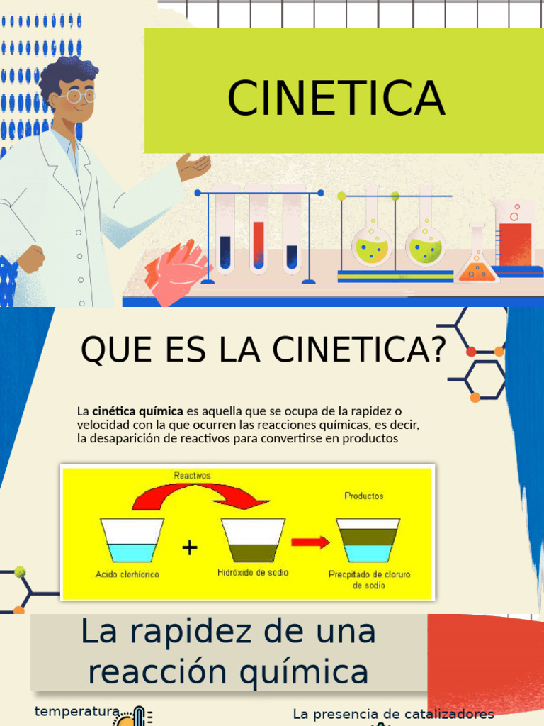Constante Cinética en Reacciones Químicas | PDF | Cinética química ...