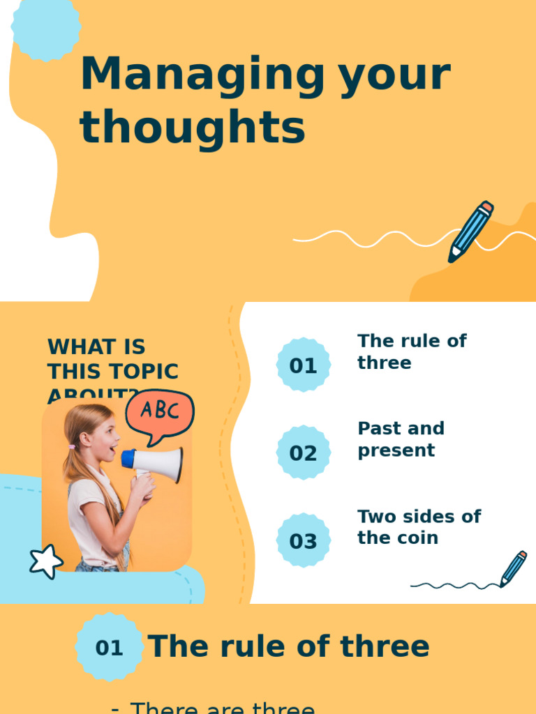 Effective Thought Management Techniques | PDF