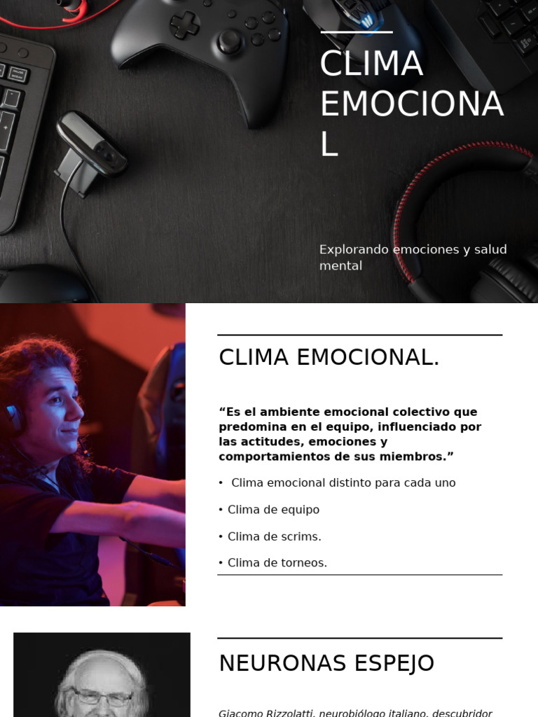Clima Emocional | PDF | Las emociones | Sicología