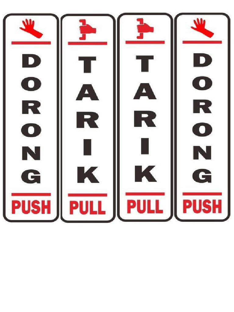 Tarik Dorong Pintu | PDF