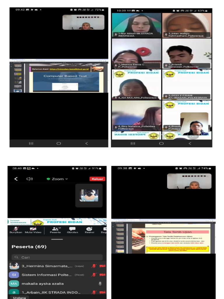 Bukti Ikut Zoom | PDF