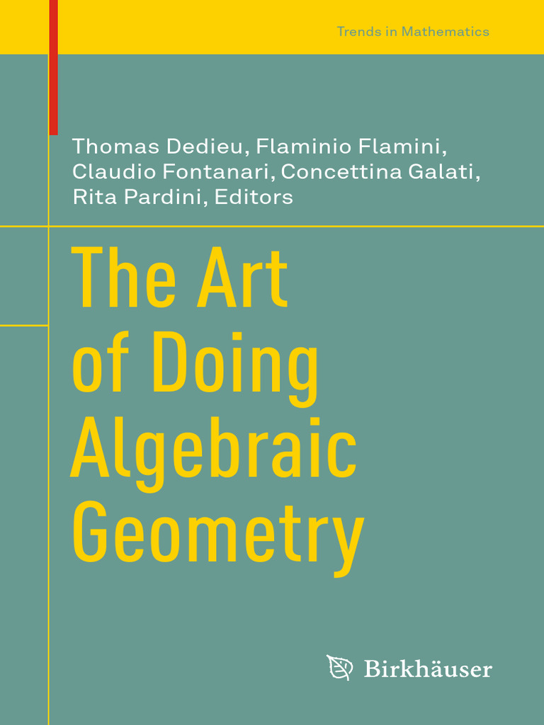 The Art of Doing Algebraic Geometry | PDF | Abstract Algebra | Mathematics