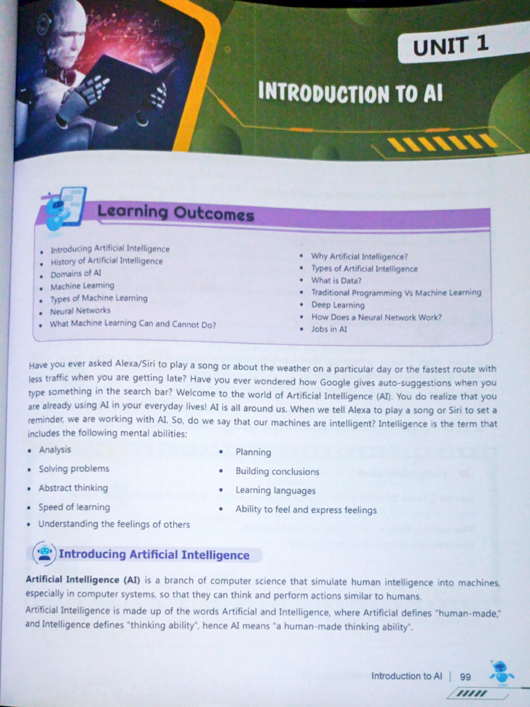 Introduction To AI | PDF