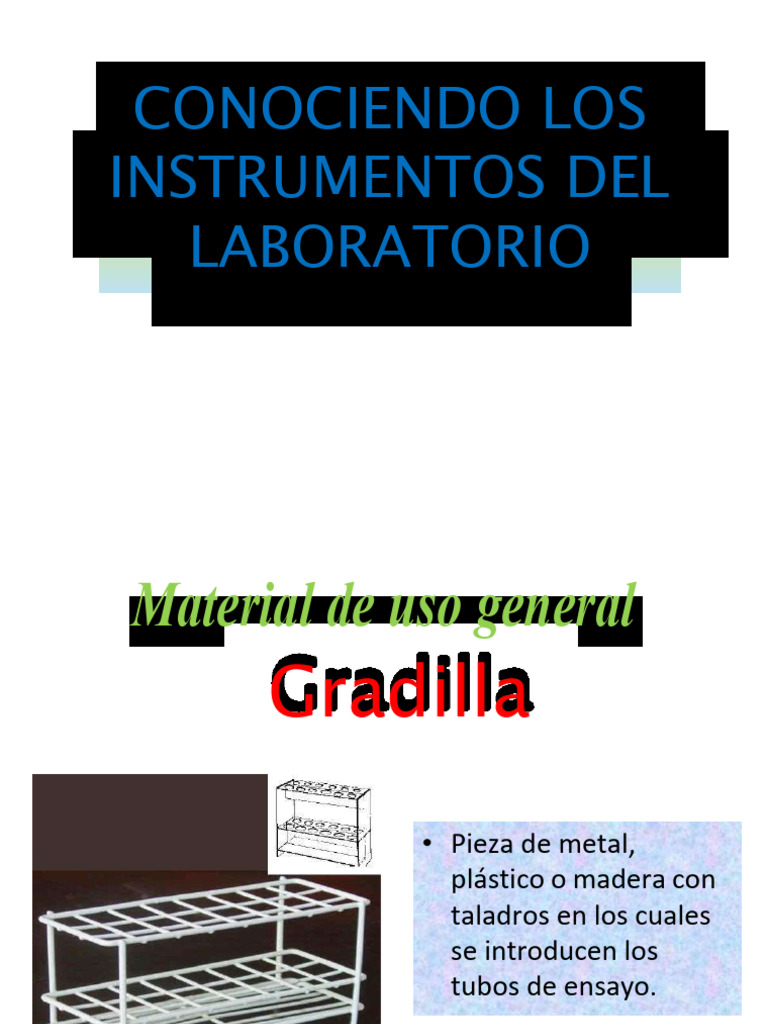 Instrumentos Esenciales de Laboratorio | PDF