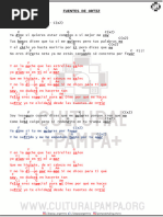FUENTES DE ORTIZ, Ed Maverick - Acordes | PDF