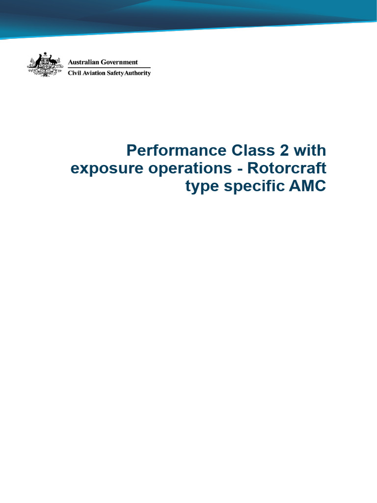 advisory-circular-133-02-annex-a-performance-class-2-exposure-operations | PDF | Reliability ...