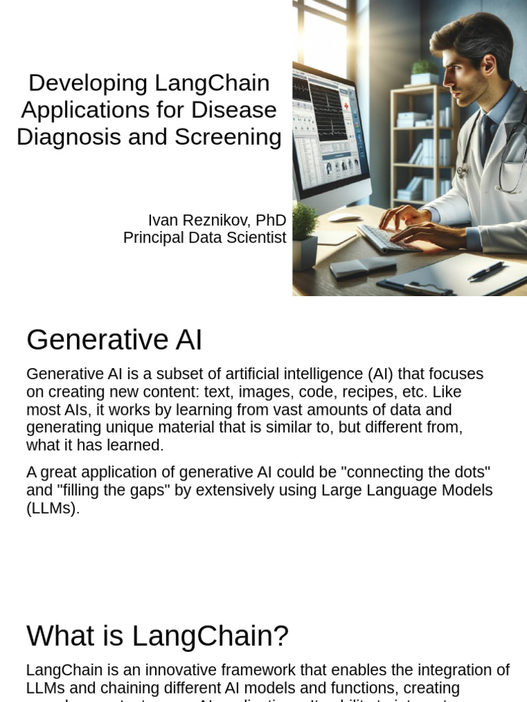 Developing Langchain Applications For Disease Diagnosis and Screening | PDF | Kidney ...