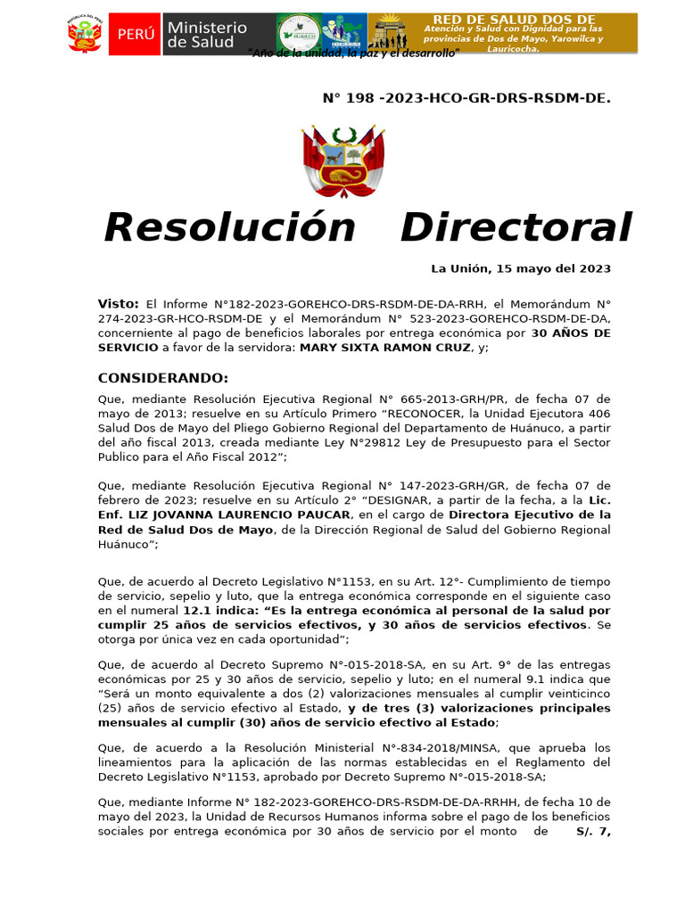 MODELO ---30 MARY SIXTA RAMON CRUZ | PDF | Gobierno