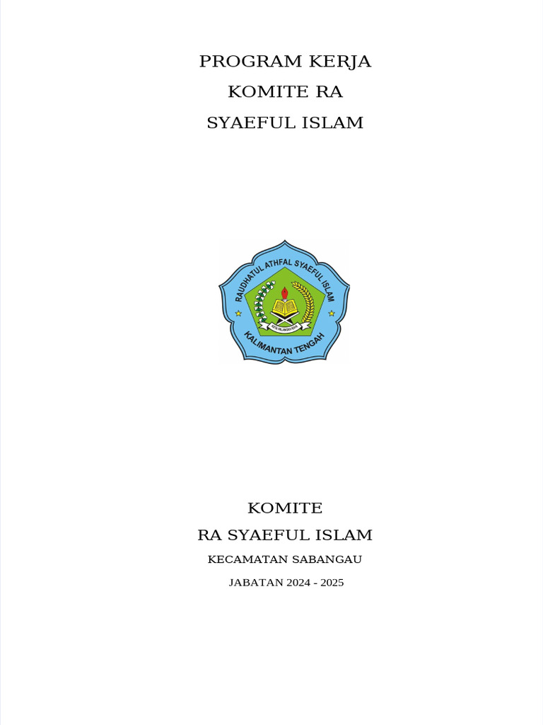 PDF Program Kerja Komite Ra - Compress | PDF