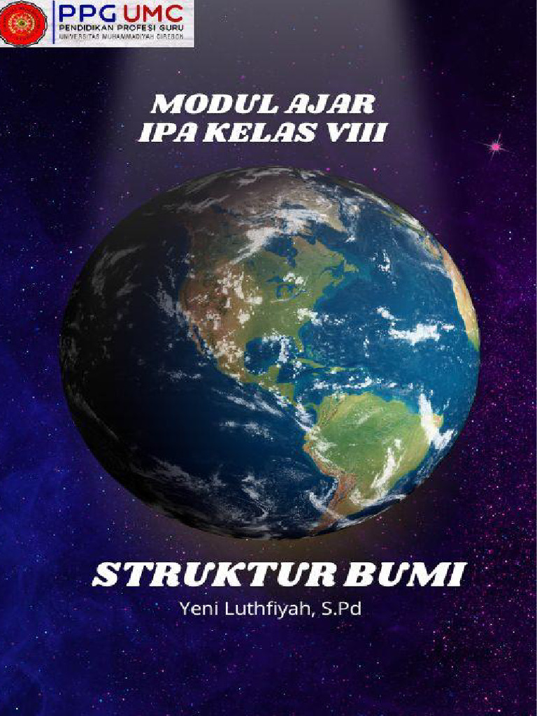 Modul Ajar IPA Kelas VIII: Struktur Bumi | PDF