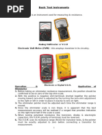 How To Use and Read A Multimeter | PDF | Fuse (Electrical) | Electric ...