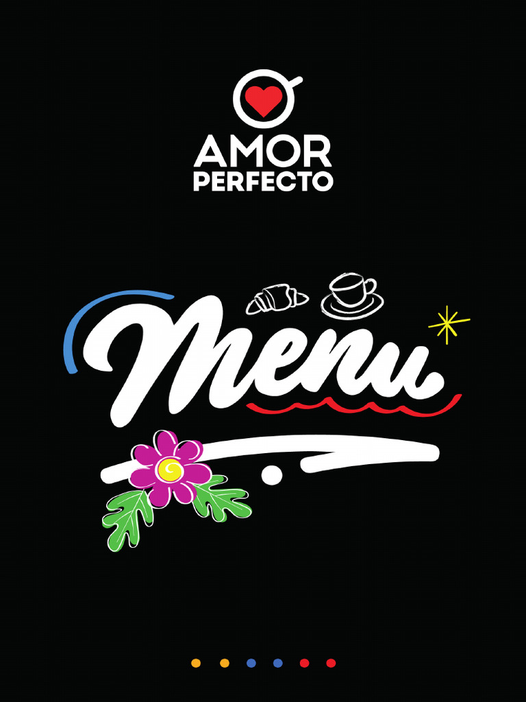 Amor Perfecto Menu English | PDF