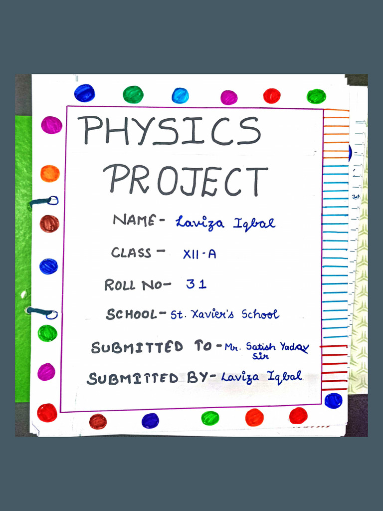 Phy.project.12 | PDF