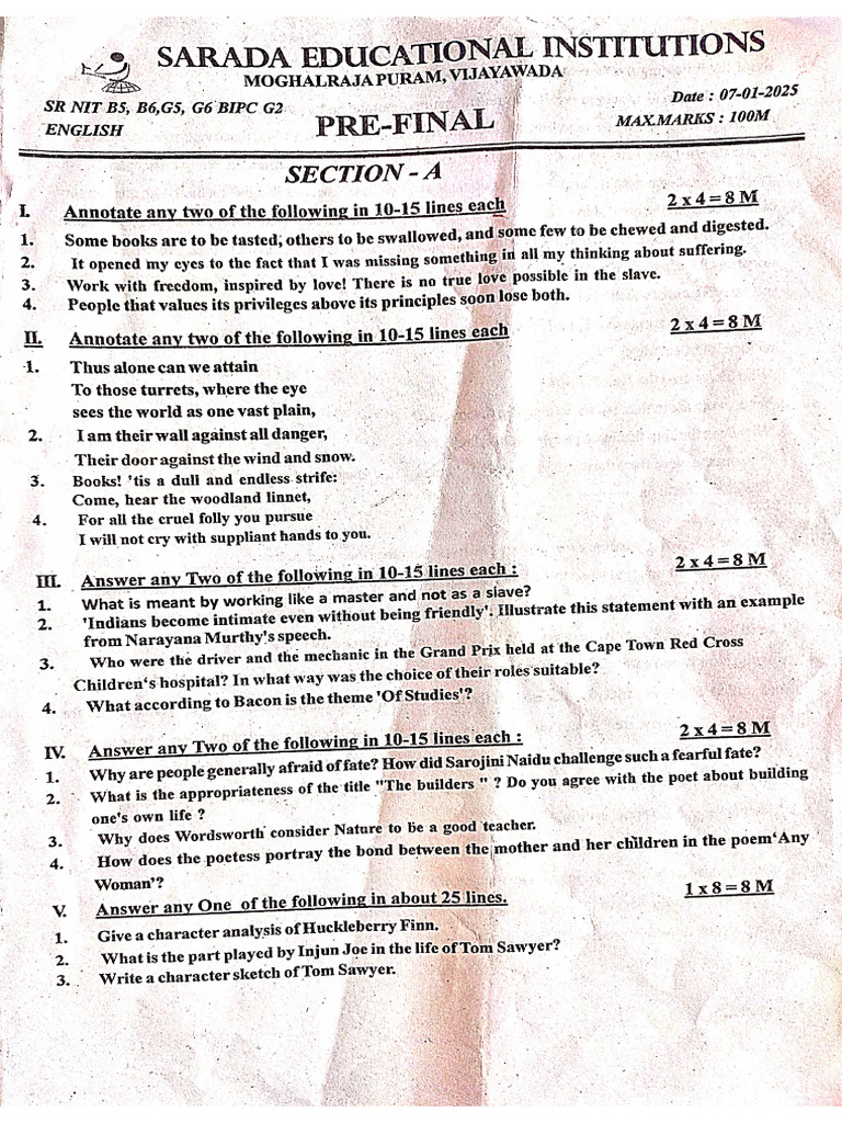 English Pre Final Paper | PDF