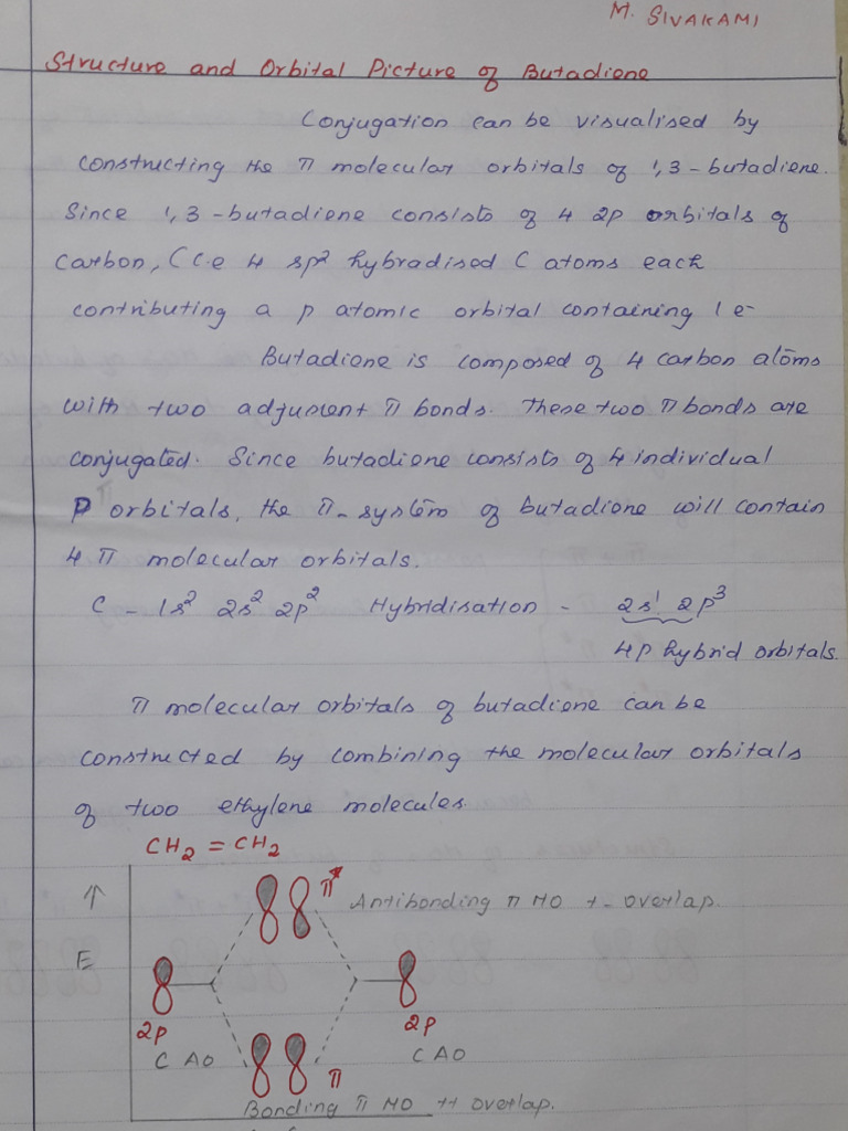 Unit 1 Butadiene and Benzene | PDF