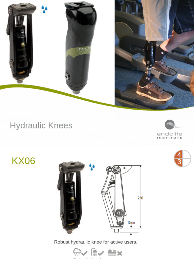 4) Hydraulic Knee | PDF | Prosthesis | Knee