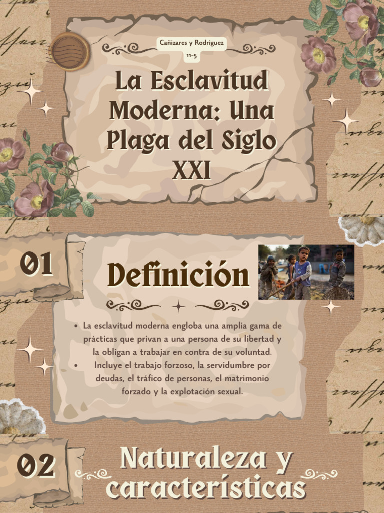 Esclavitud Moderna: Definición y Situación Actual | PDF | Esclavitud ...