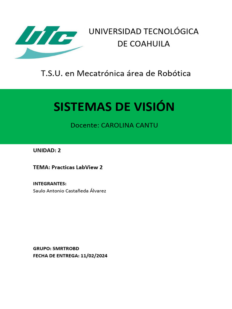 Practicas LabView 2 | PDF