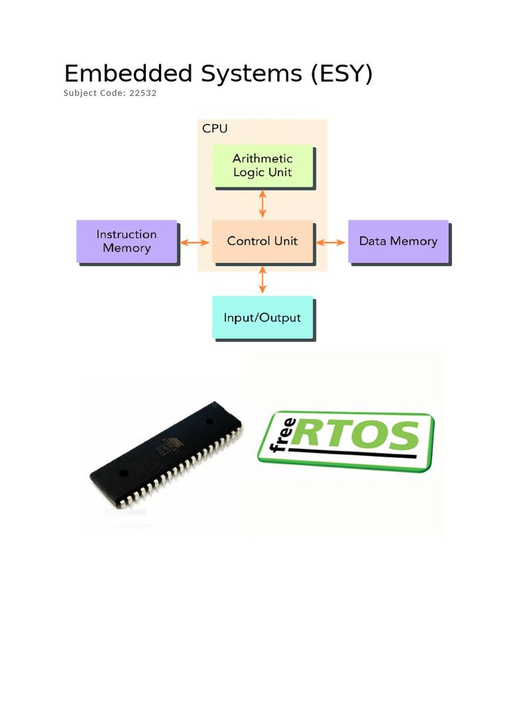 Embedded Systems - Information Document | PDF | Computer Data Storage ...