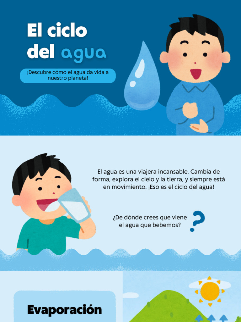 Ciclo del Agua: Vida en Nuestro Planeta | PDF | El ciclo del agua | Agua