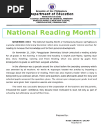 READING MONTH TARP | PDF