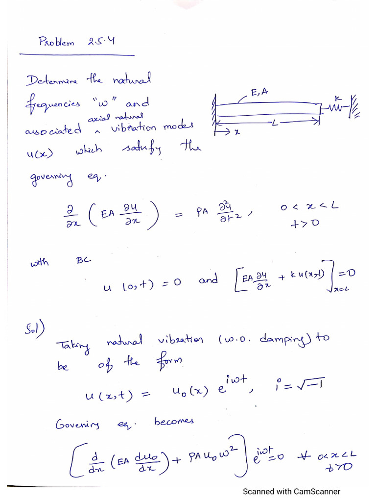 Lecture-9 Rayleigh-Ritz Method and Mathematica | PDF