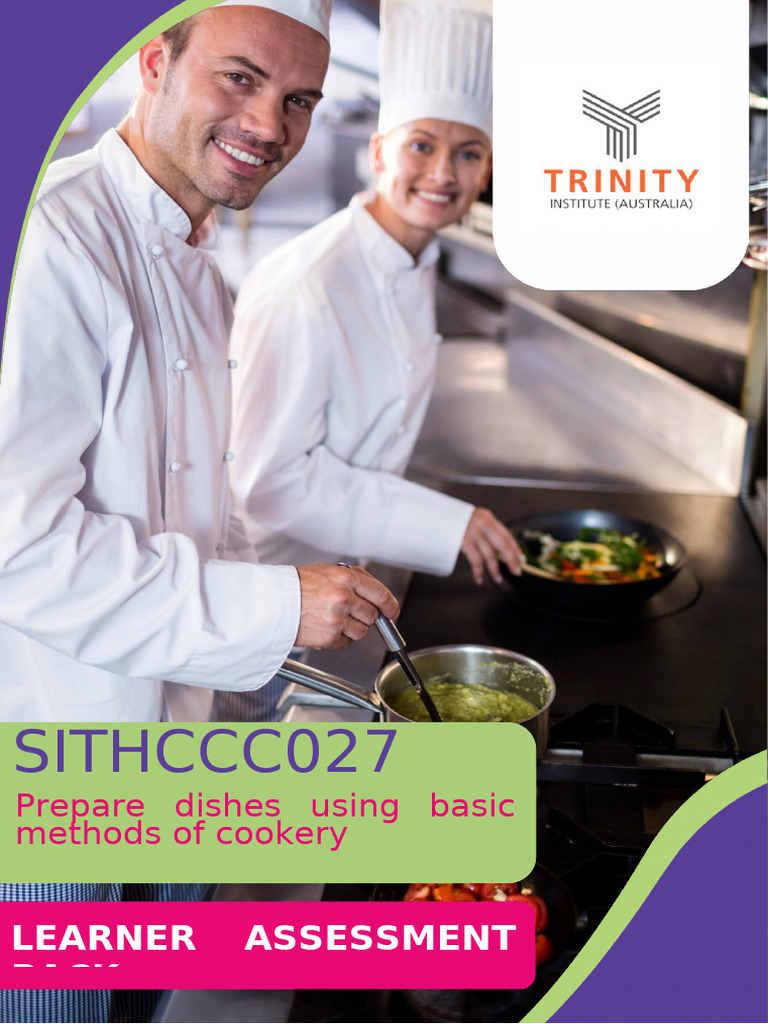 Sithccc027 Assessment Theory | PDF | Cooking | Roasting