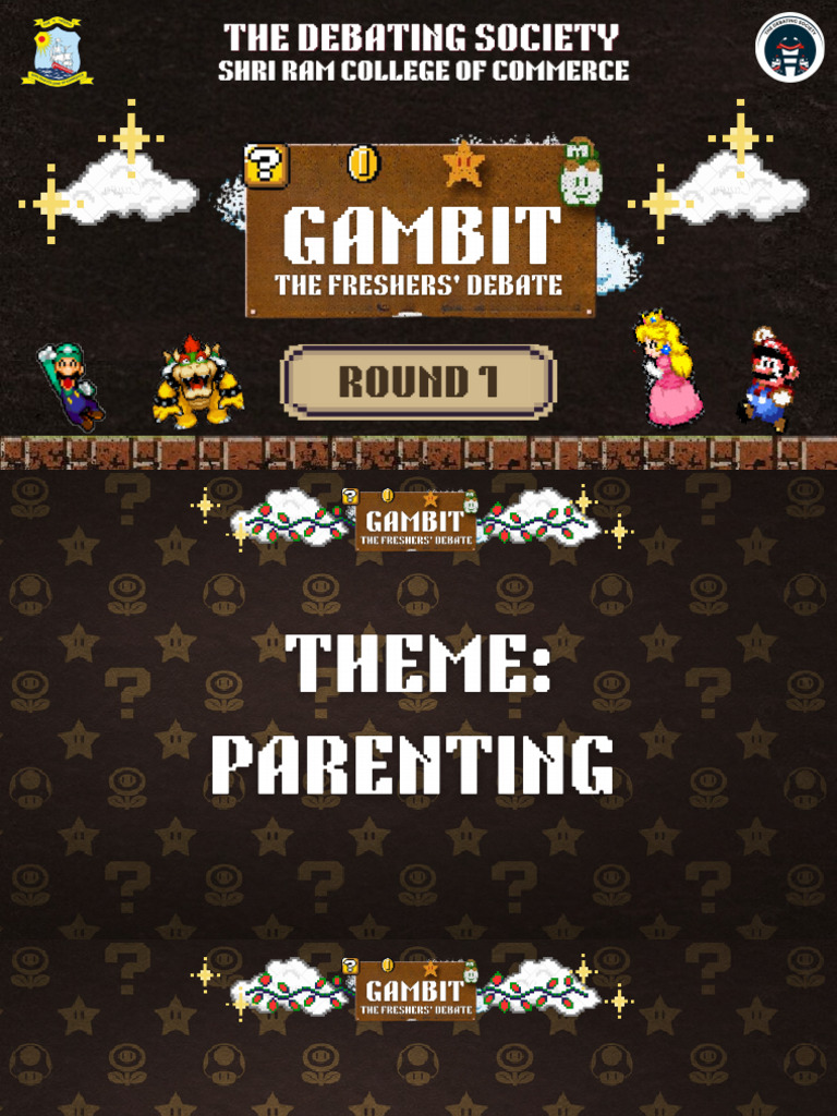 Motions Round 1 Gambit 2025 | PDF