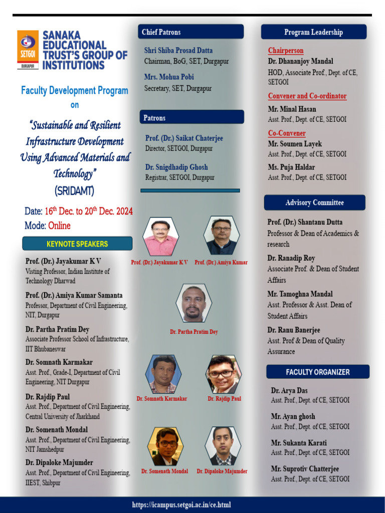 Final Brochure FDP - Edited Final | PDF | Engineering | Science