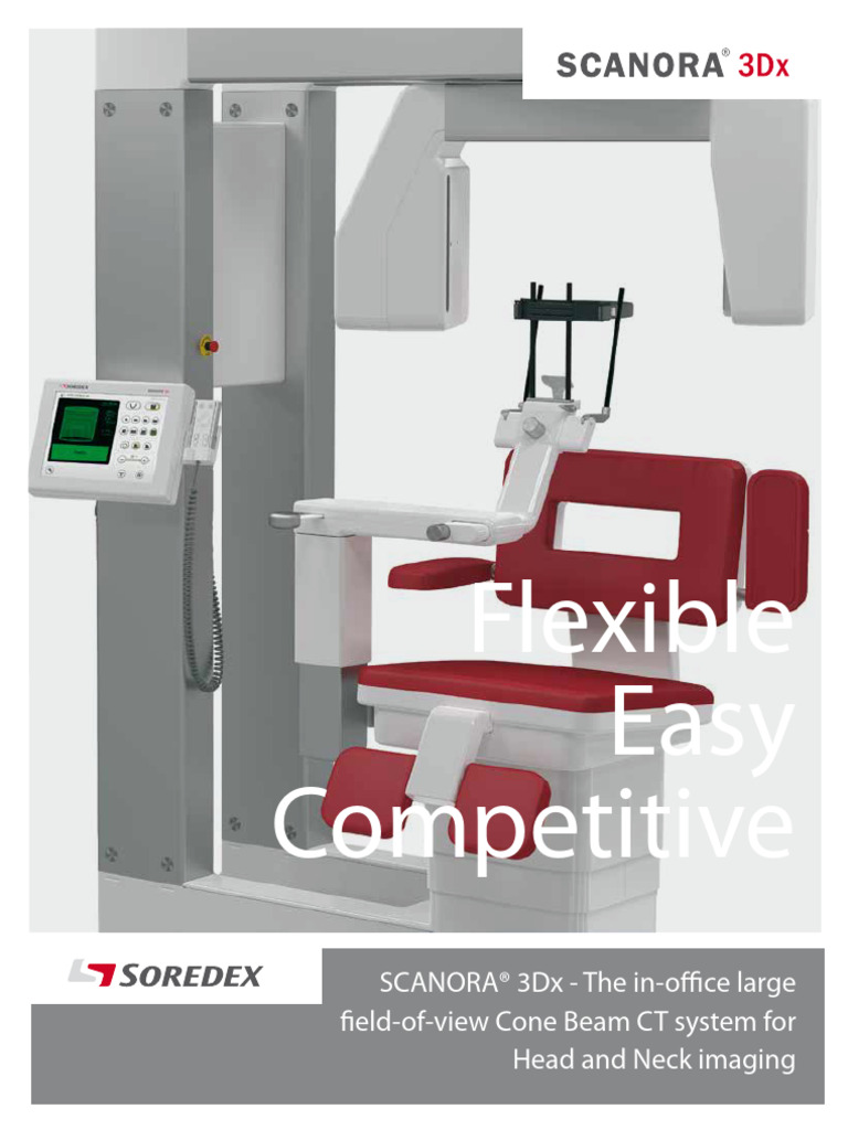 2 SCANORA3Dx Brochure ENGLOW | PDF | Medical Imaging | Imaging