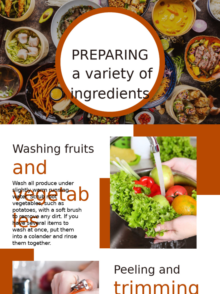 Q1 Lesson 1.4 Preparing Variety of Ingredients | PDF