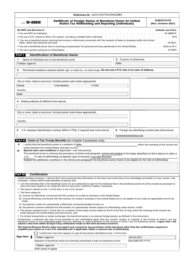 Tax Interview Amazon | PDF | Taxes | Income Tax