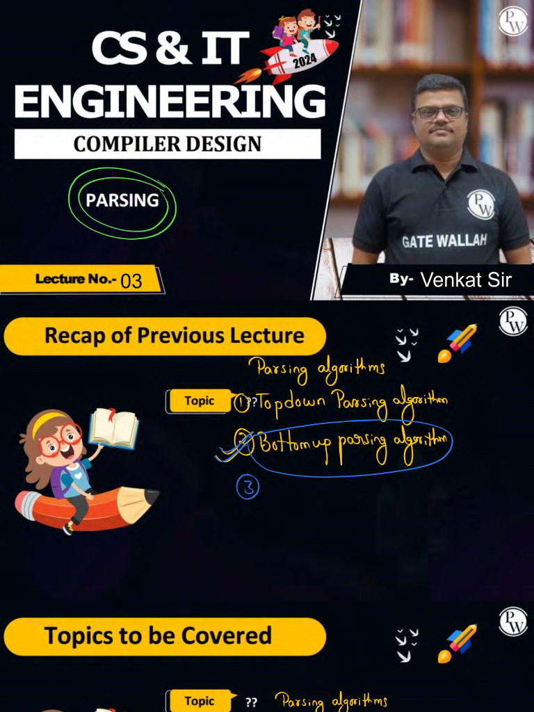 Parsing 03 - Class Notes | PDF