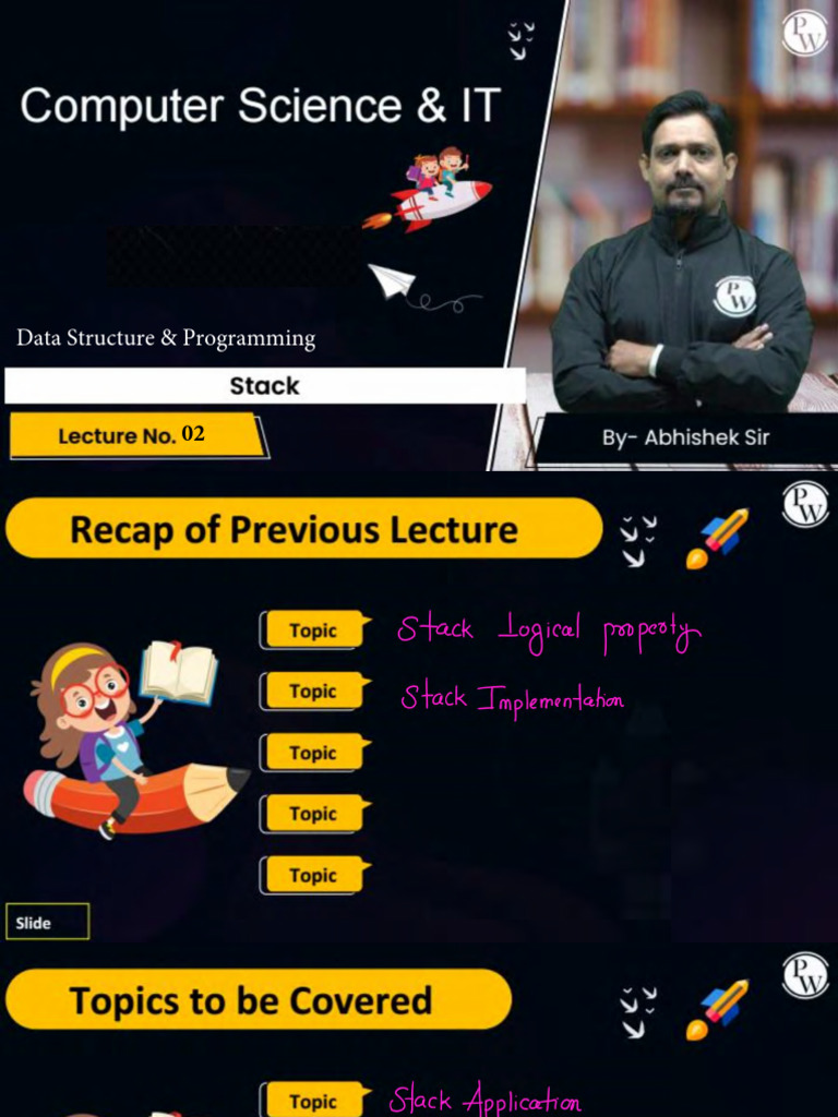 Stack 02 - Class Notes | PDF