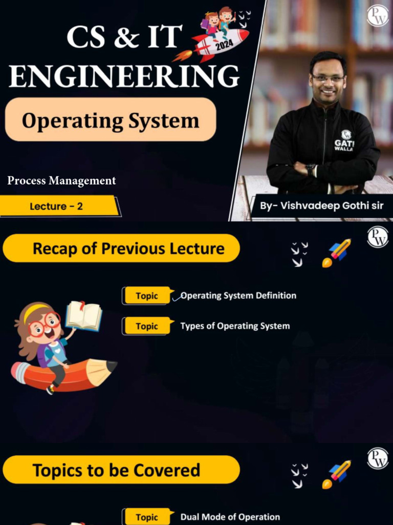 Process Management 02 - Class Notes | PDF