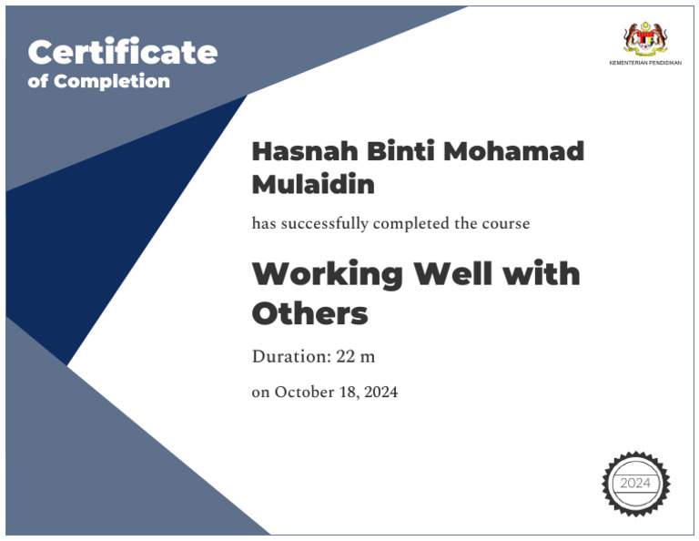 Working Well With Others | PDF