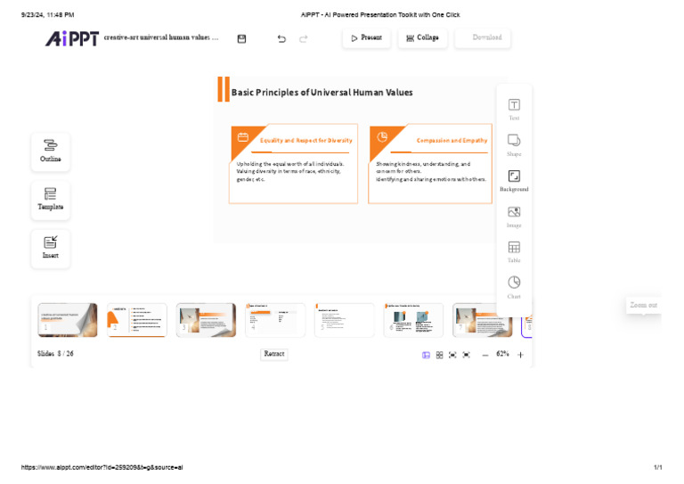 AiPPT - AI Powered Presentation Toolkit With One Click8 | PDF ...