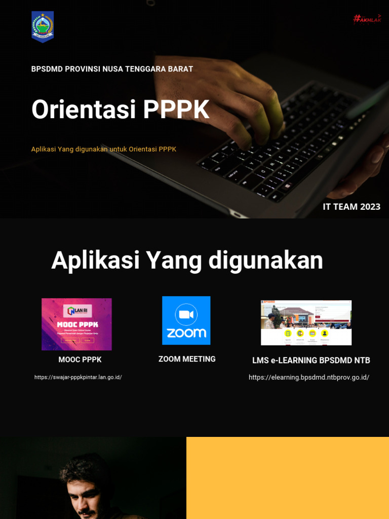 Paparan Orientasi p3k Kabkota fix | PDF