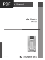 NKV-330 Ventilator Overview and Features | PDF | Patient Safety ...