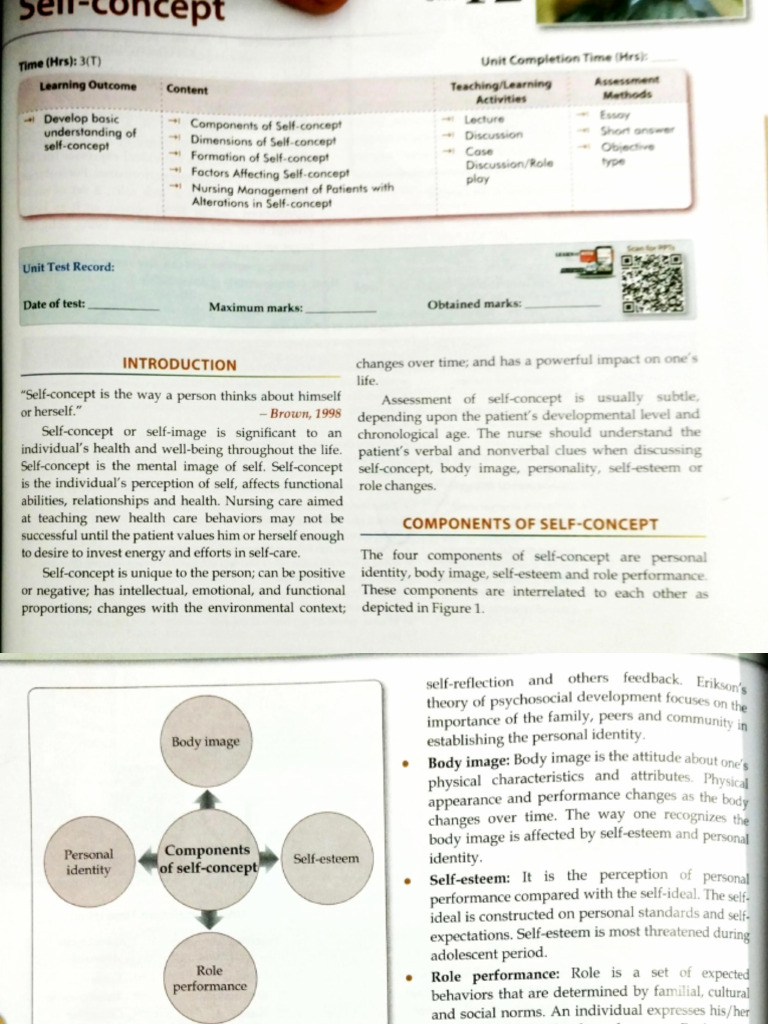Self Concept Chapter PDF.01 | PDF | Self Concept | Self Esteem