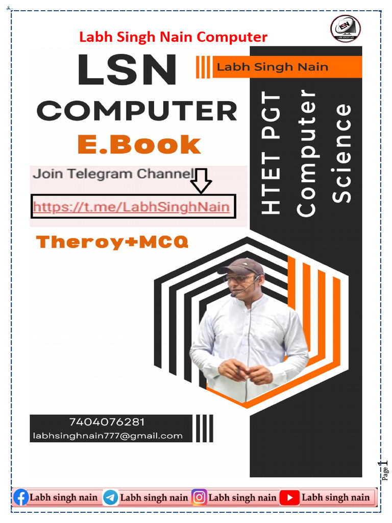 LSN PGT CS E Book. | PDF