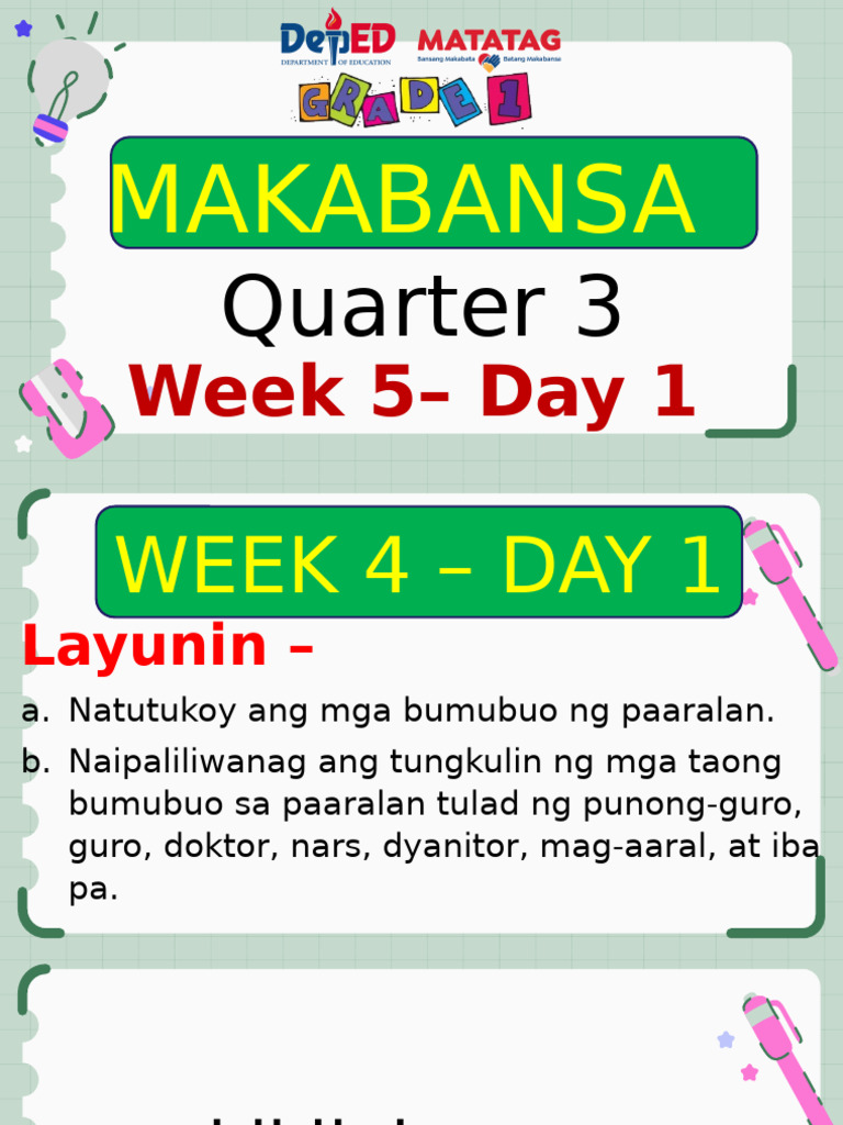 Makabansa Q3W4 5 1 | PDF