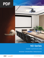ND-Series Lock Templates Overview | PDF