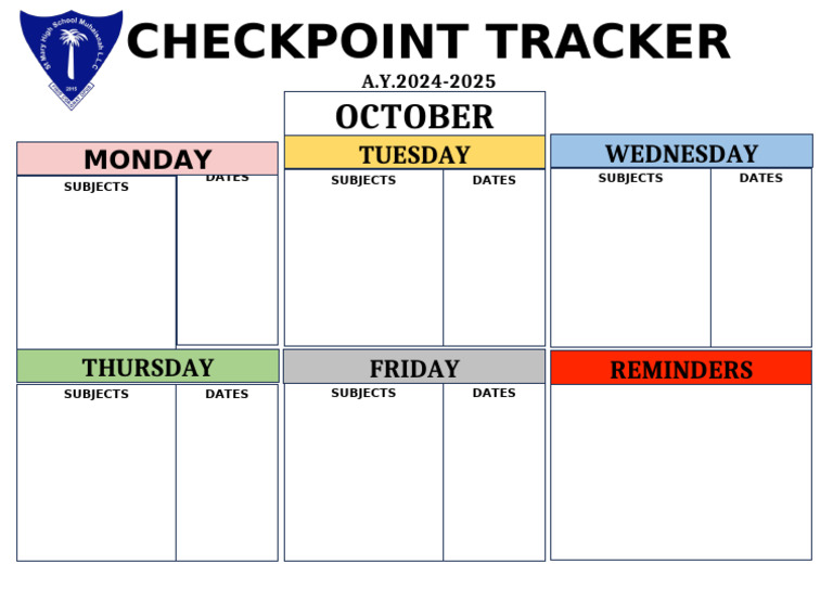 CHECKPOINT TRACKER | PDF
