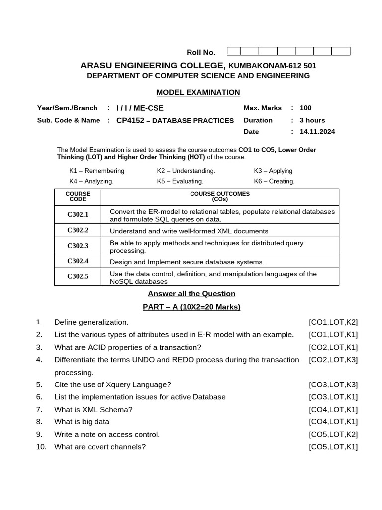 QP model DP | PDF | Databases | Relational Model QP model DP | PDF | Databases | Relational Model