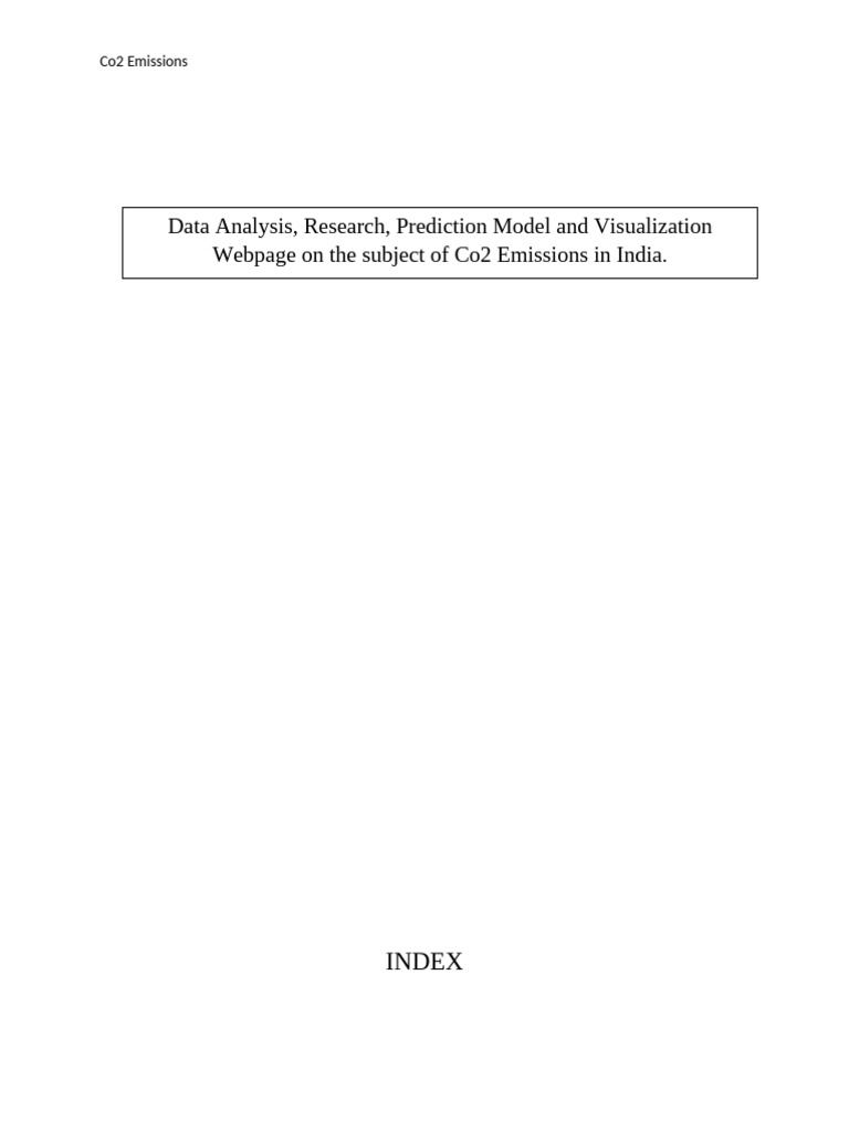 Data Analytics Project - 22112037 | PDF | Data Analysis | Sustainability