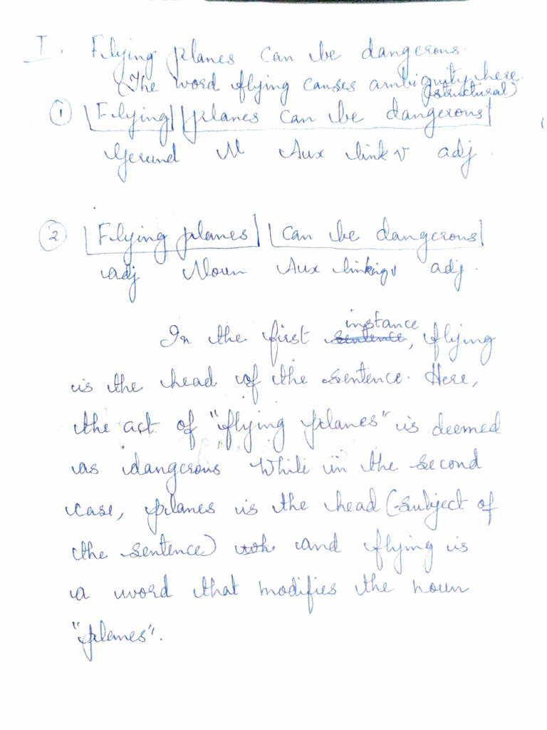 Ambiguity Examples.-2 | PDF