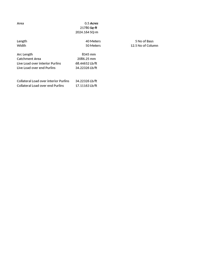 Structural Load Specifications | PDF