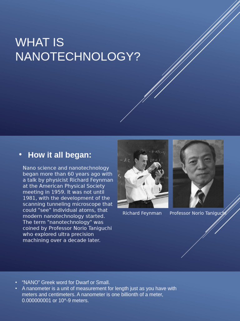 What Is Nanotechnology | PDF | Nanotechnology | Nanomaterials